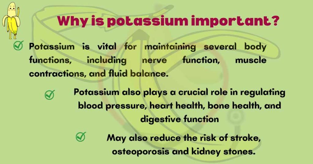 Benefits of Potassium in Banana - Banana Dose