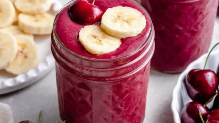 Banana Cherry Smoothie Recipe - Banana Dose