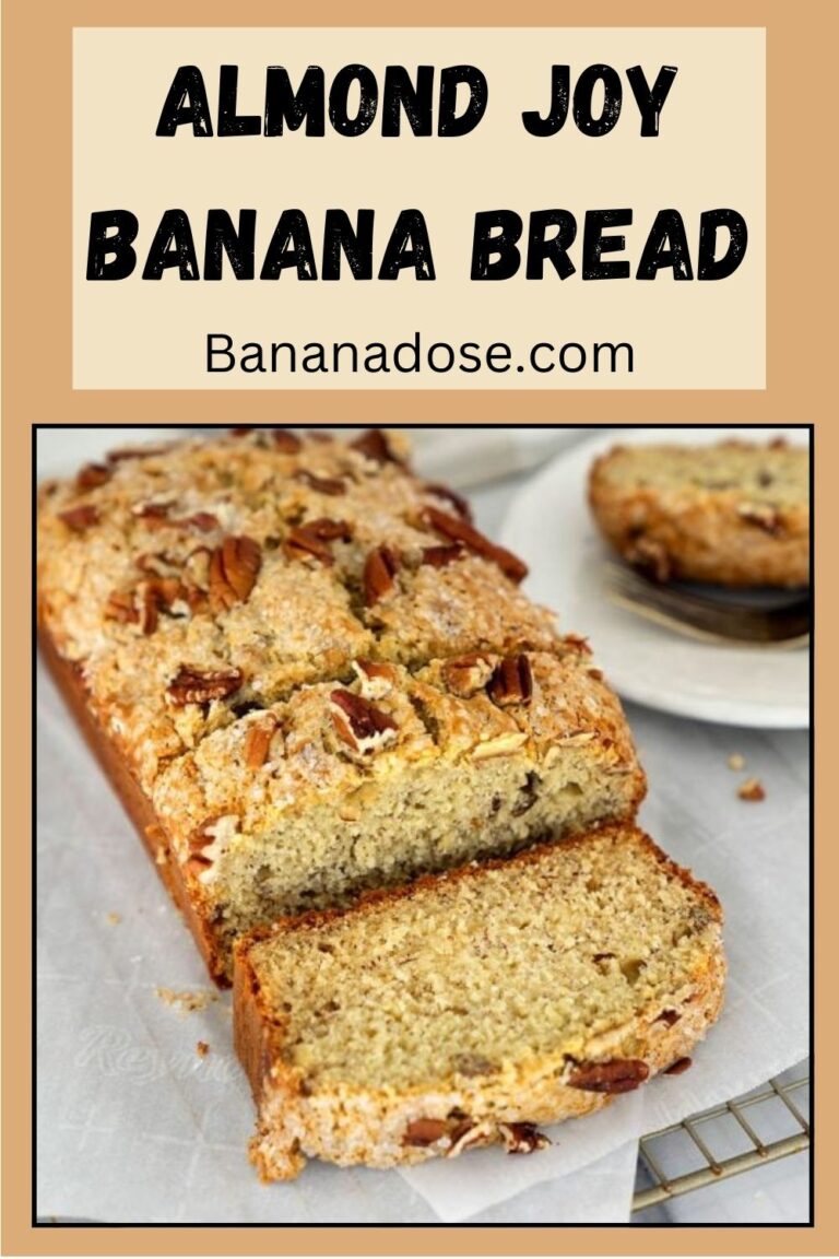 Almond Joy Banana Bread recipe - Banana Dose